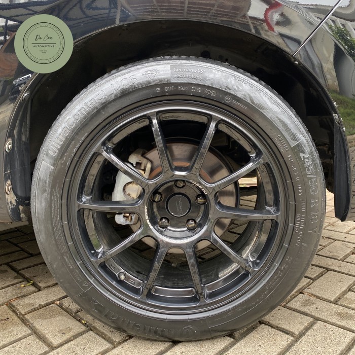 Jual Velg Volkrays ZE 40 R18 + Ban Continental 245/50 | Shopee Indonesia