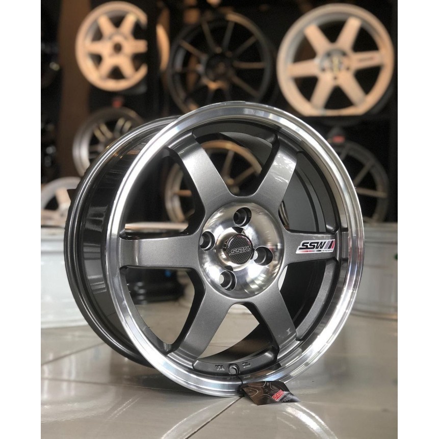 Jual VELG R16 SSW S202 VELG MOBIL RING 16 VOLK RAYS TE37 SL CITY FREED JAZZ | Shopee Indonesia