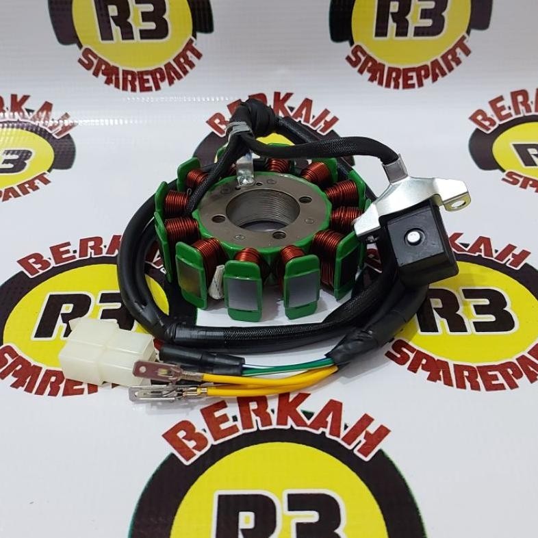 Jual SPECIAL Spul Viar 150cc 200cc 300cc 12 pole/lilitan/gulungan 93mm ...