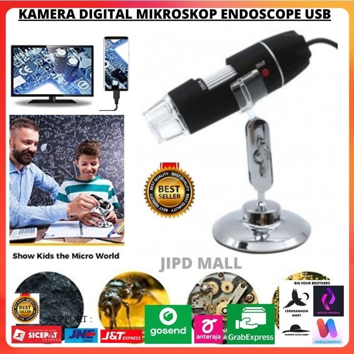 Jual Kamera Digital Microscope Endoscope Magnifier Usb Mikroskop 111132 ...