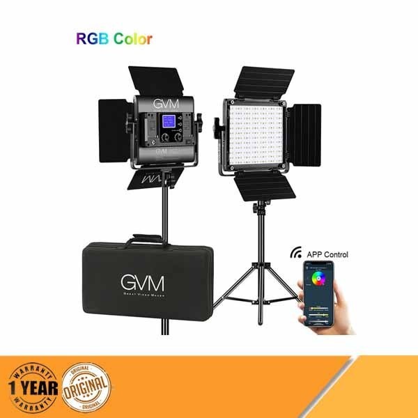 Jual Gvm 800D-Rgb Led Studio Video Light / 800D-Rgb-800D Rgb | Shopee ...