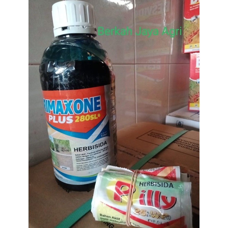 Jual Herbisida Primaxone Plus 280 SL, kemasan 1 dus isi 20 botol ...