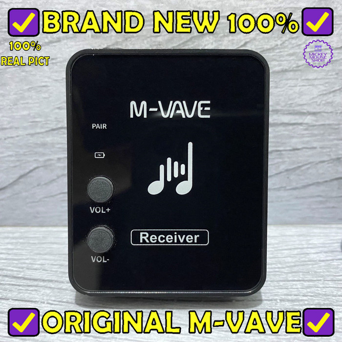 Jual Earphone Monitor Wireless Iem 2.4Ghz M-Vave Wp-10 Airbridge M8 ...