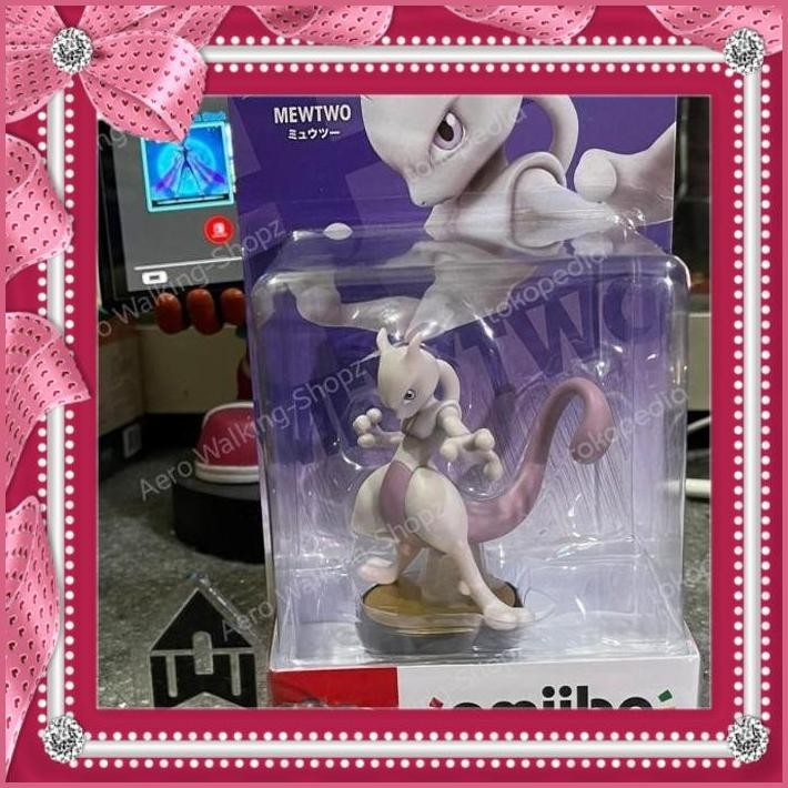 Jual [AWS] AMIIBO MEWTWO MEW TWO POKEMON - SUPER SMASH BROS SSBU | NINTENDO | Shopee Indonesia