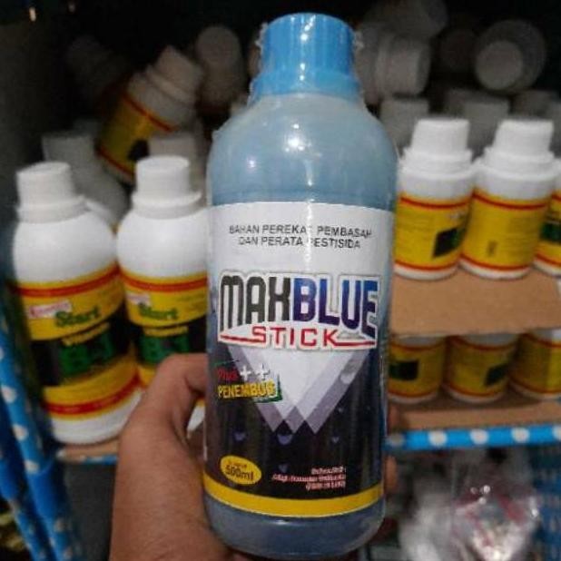Jual PEREKAT PERATA PENEMBUS FUNGISIDA INSEKTISIDA MAXBLUESTICK 500ML ...