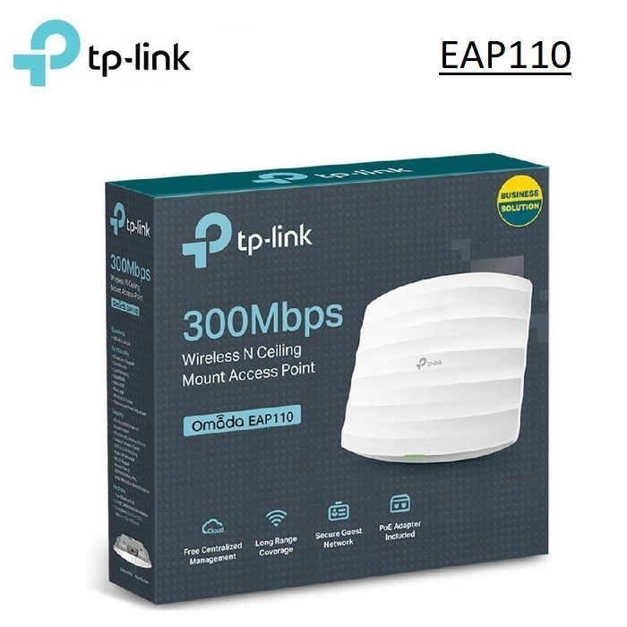 Jual Tp-Link Eap110 Indoor 300Mbps Wireless Access Point | Shopee Indonesia
