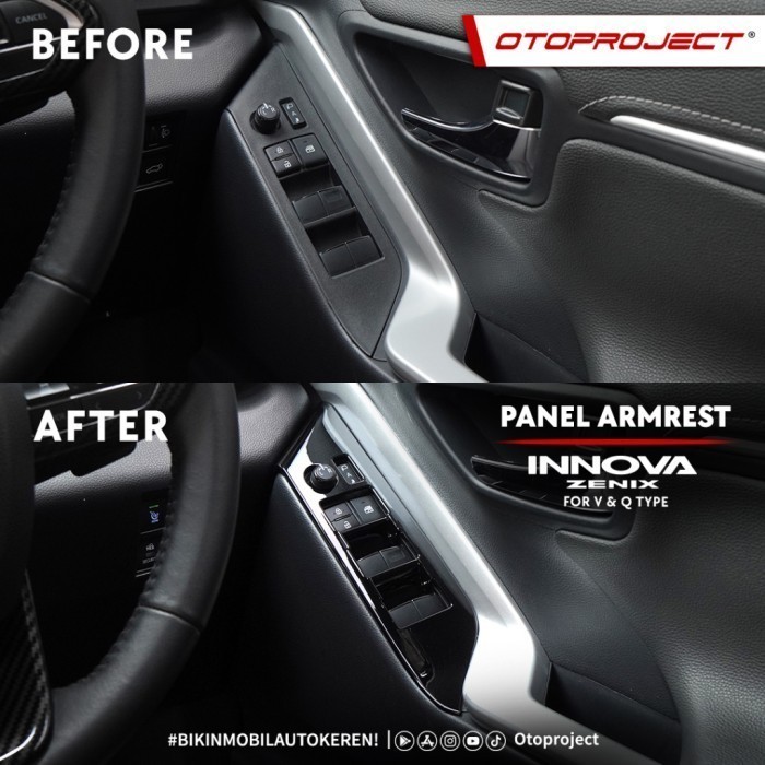 Jual Berkualitas Panel Armrest Otoproject Mobil Innova Zenix 2022 ...