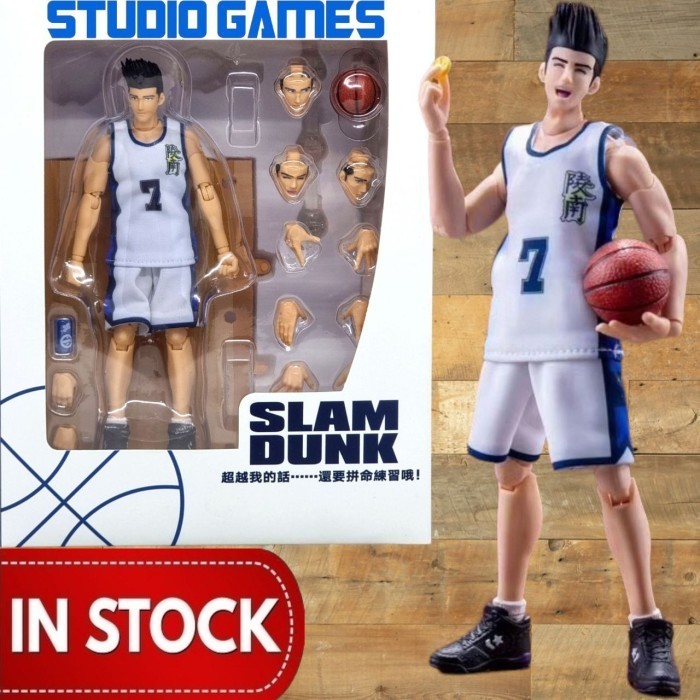 Jual Dasin Model Slam Dunk - Sendoh Akira WHITE 7 Ryonan Action Figure ...