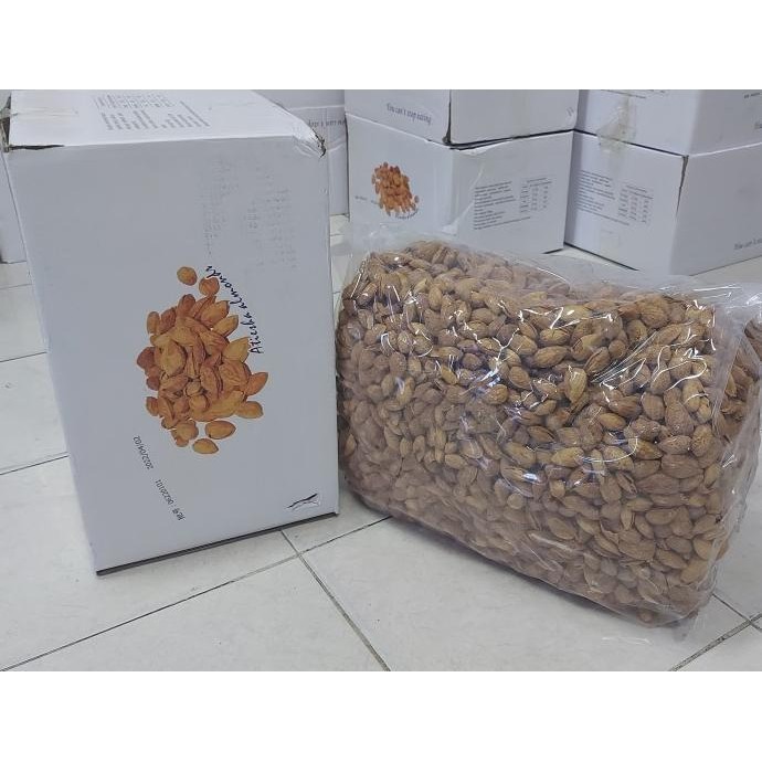 Jual Kacang Almond Dus-10Kg Almon Panggang Kulit Cangkang Roasted In ...
