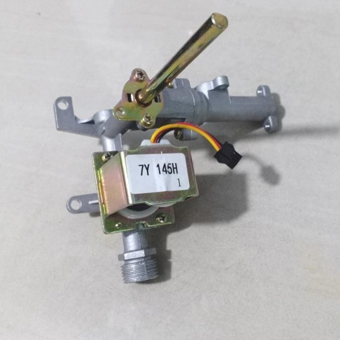 Jual Gas Inlet Water Heater LPG Solenoid Valve + Connector Burner ...
