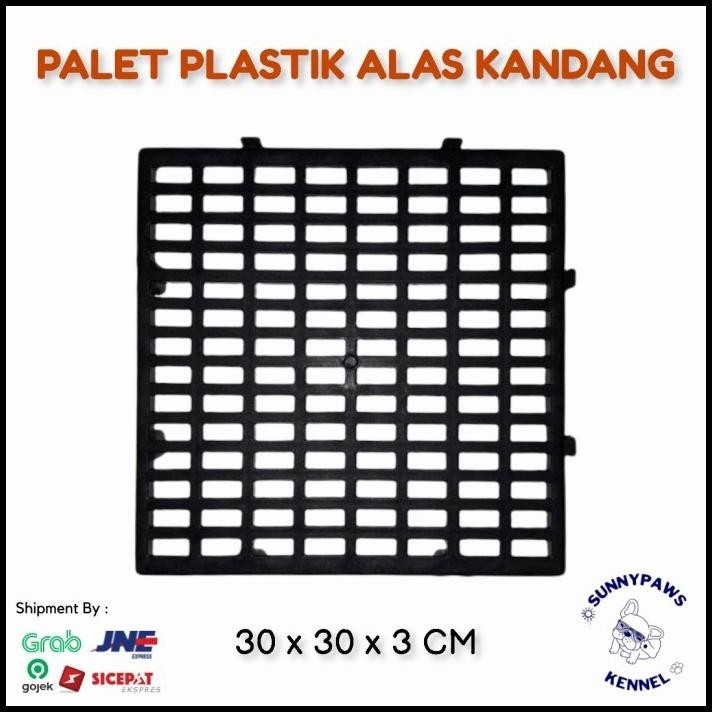 Jual [Po] Palet Plastik Alas Tatakan Kandang Pallet Footrest 30X30 Cm | Shopee Indonesia