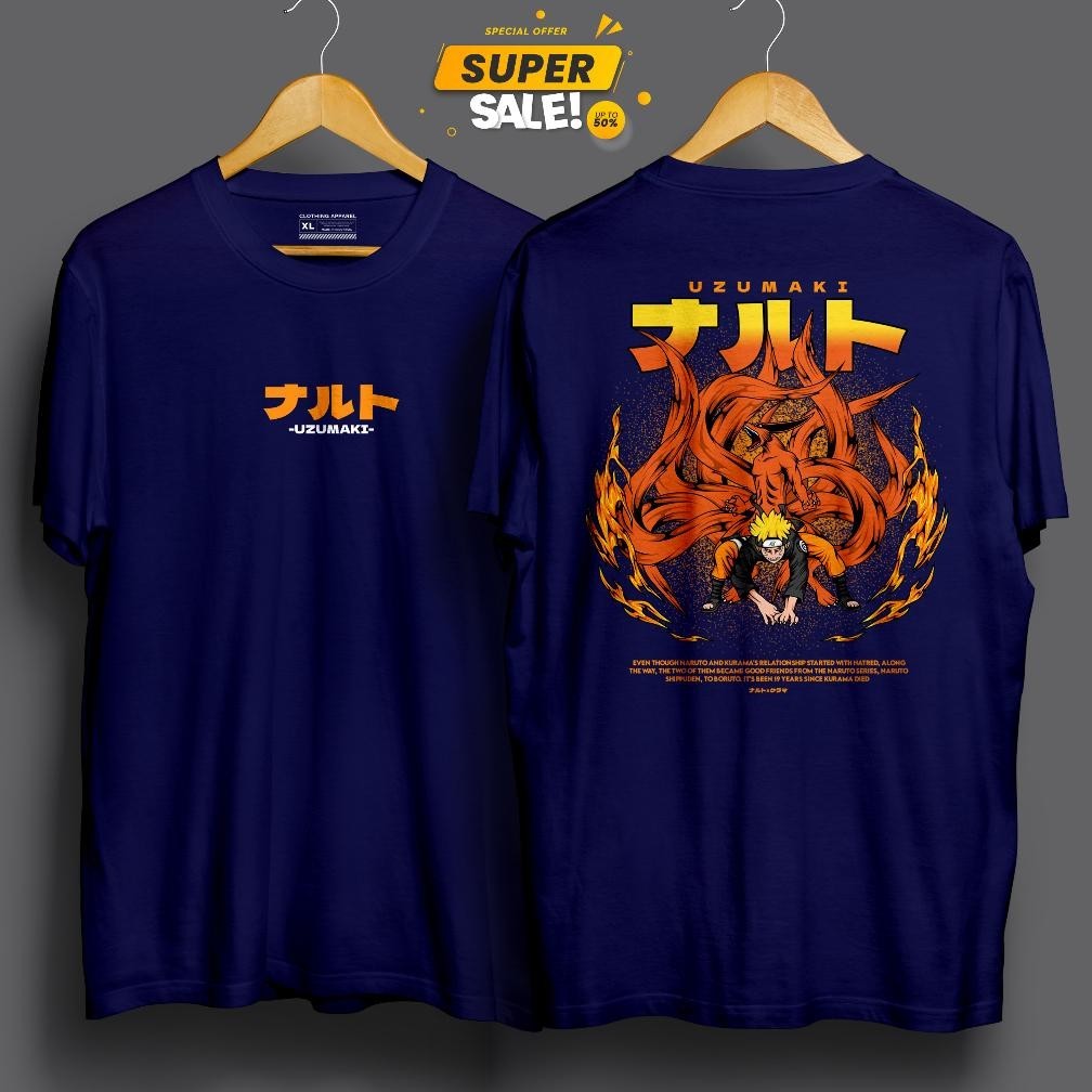 Jual VEX-2126 NARUTO - KAOS DEWASA MOTIF ANIME NARUTO BORUTO KARAKTER ...
