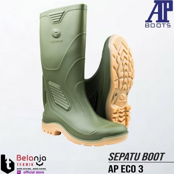 Jual AP Boots Terra Sepatu Boot Tinggi Sepatu Boot Kerja Kontruksi ...