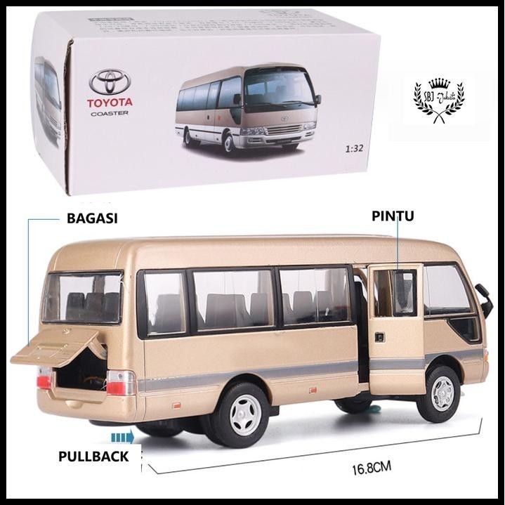 Jual HOT DEAL DIECAST MOBIL TOYOTA COASTER HINO LIESSE MINIBUS KLASIK ...