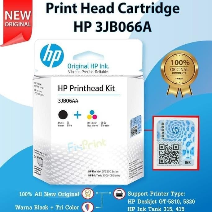 Jual Print Head Cartridge 3JB06AA HP Ink Tank Printhead Kit Gt51 GT52 ...