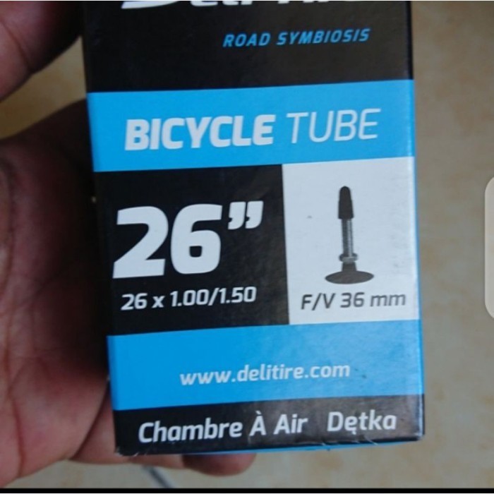 Jual Terhemat Ban Dalam Sepeda Mtb 26X1.00/1.25/1.50 26 X 1.00 1.25 1.50 Deli Tire | Shopee ...