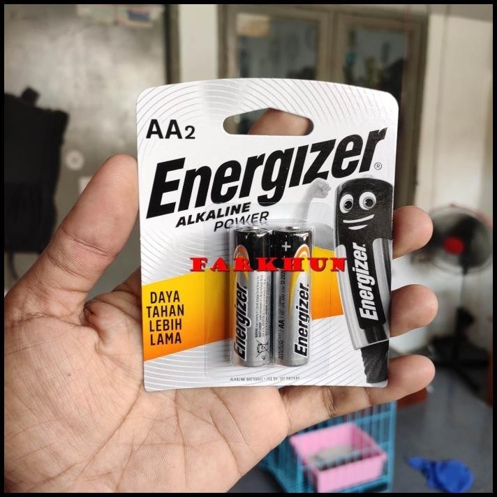Jual TERMURAH ORIGINAL BATERAI ENERGIZER AA A2 ALKALINE POWER E91 LR 6 1.5V BATTERY | Shopee ...