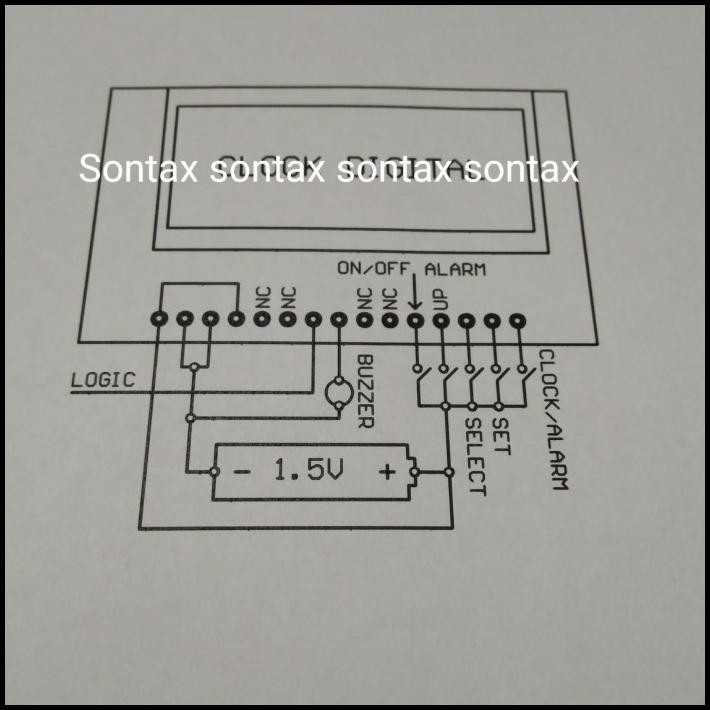 Jual HOT DEAL KIT MODUL MODULE DIGITAL CLOCK JAM LCD BACK LIGHT8 ...