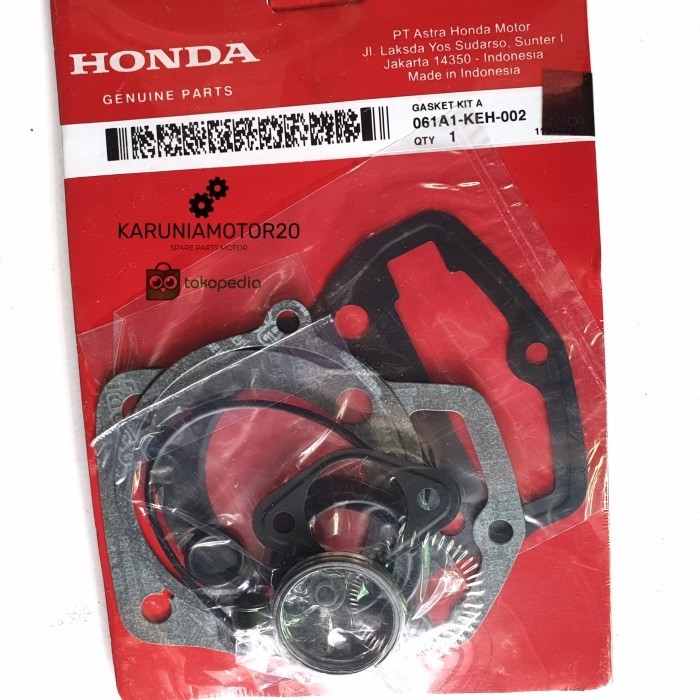 Jual Paking Full Set Atas GL Pro/Max/Tiger Original AHM 061A1-KEH-002 ...