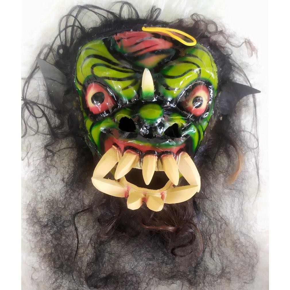 Jual Topeng Gedruk Mika / Topeng Buto Gedruk Mika / Topeng Buto Rampak ...