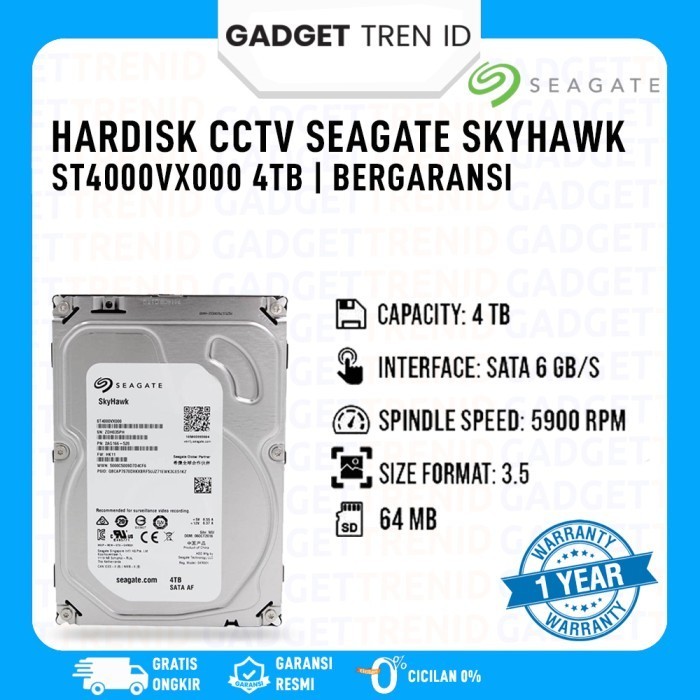 Jual Hardisk Seagate 4Tb Hardisk Seagate Skyhawk 4Tb Hdd Cctv 4Tb Sata ... Jual Hardisk Seagate 4Tb Hardisk Seagate Skyhawk 4Tb Hdd Cctv 4Tb Sata ...