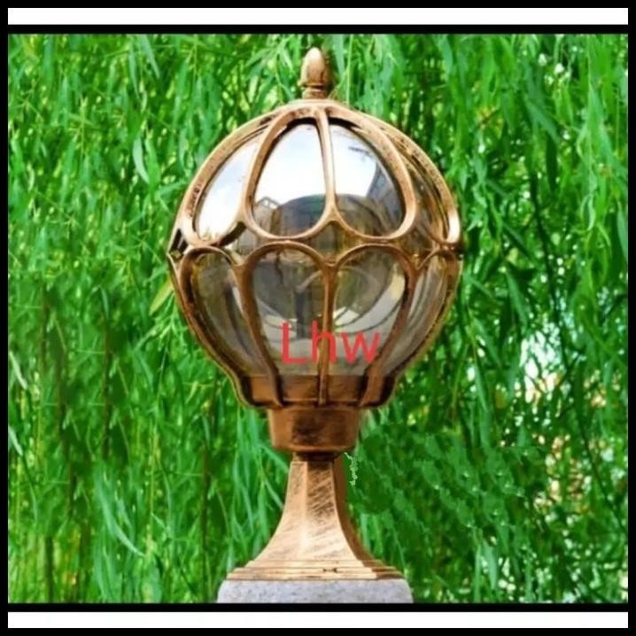 Jual LAMPU HIAS PILAR KLASIK OUTDOOR INDOOR 1218 DEKORASI TAMAN, TERAS ...