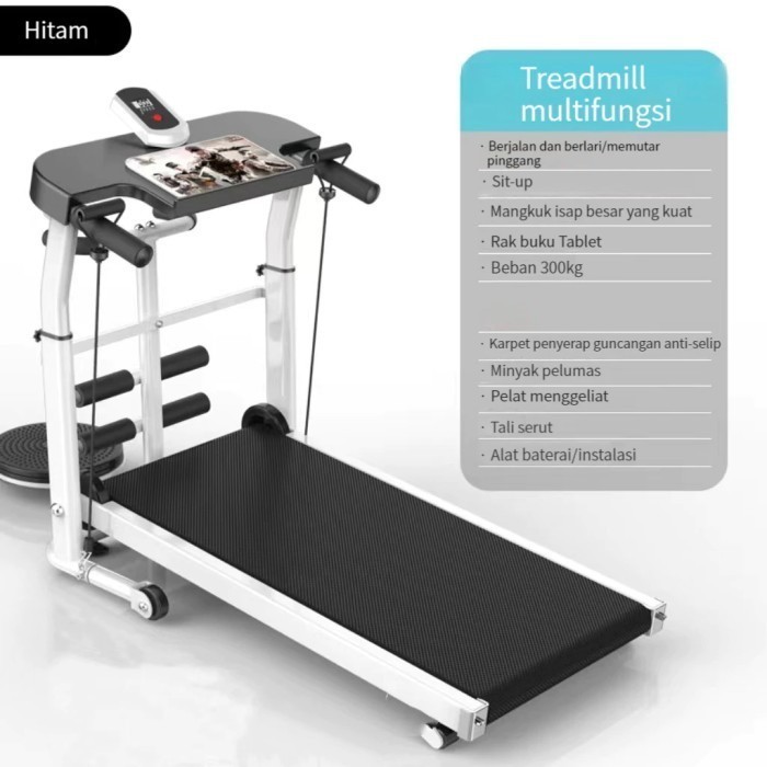 Jual Treadmill Portable Mekanis Alat Fitness Berkualitas | Shopee Indonesia