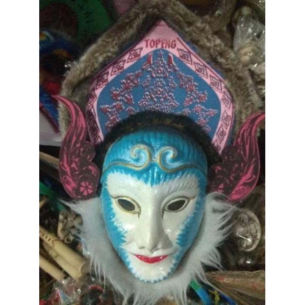 Jual Topeng Kera Putih Hanoman - Monyet - Mainan Anak Tradisional Murah ...