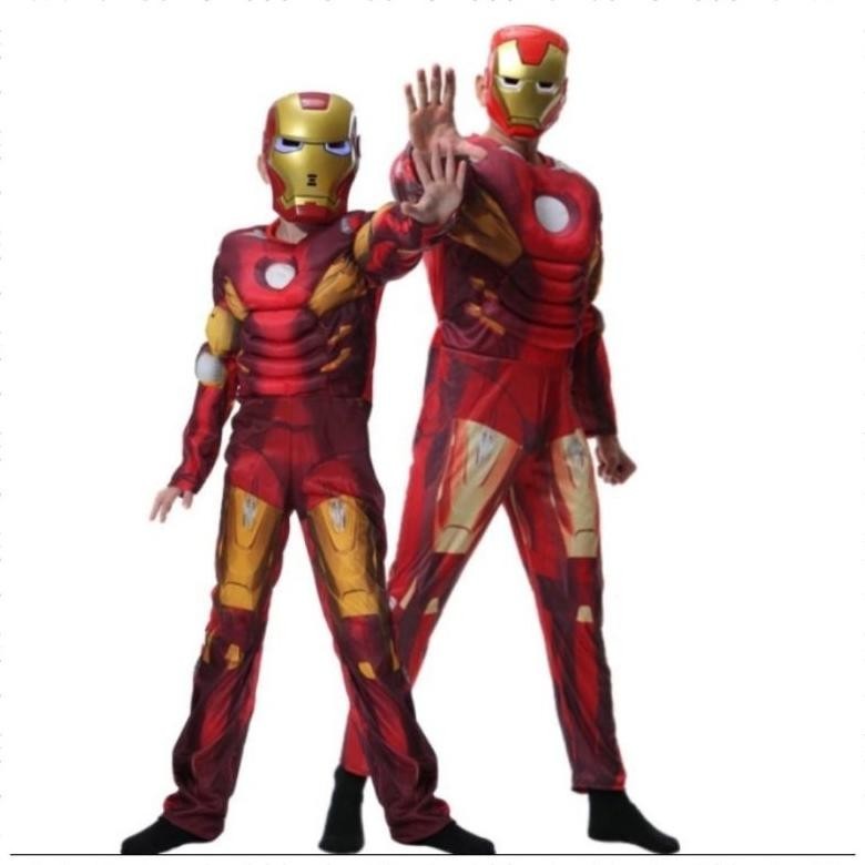Jual Kostum Iron Man anak /kostum anak/ kostum karakter AX | Shopee ...