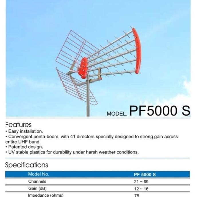 Jual Antena Digital PF5000 / PF 5000 / PF Goceng 100% ORI | Shopee ...