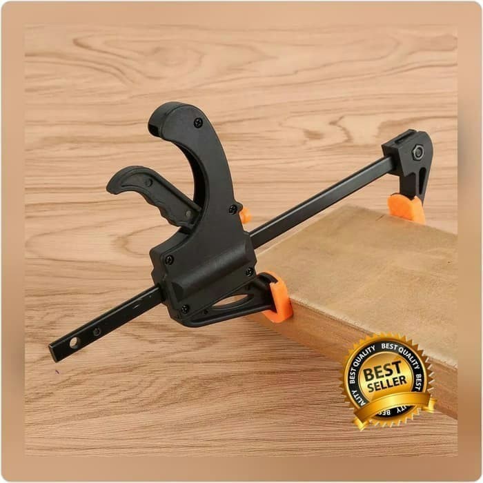 Jual F Clamp 10cm - Bar Klem Penjepit Kayu Alat Pertukangan Jepit Lem ...