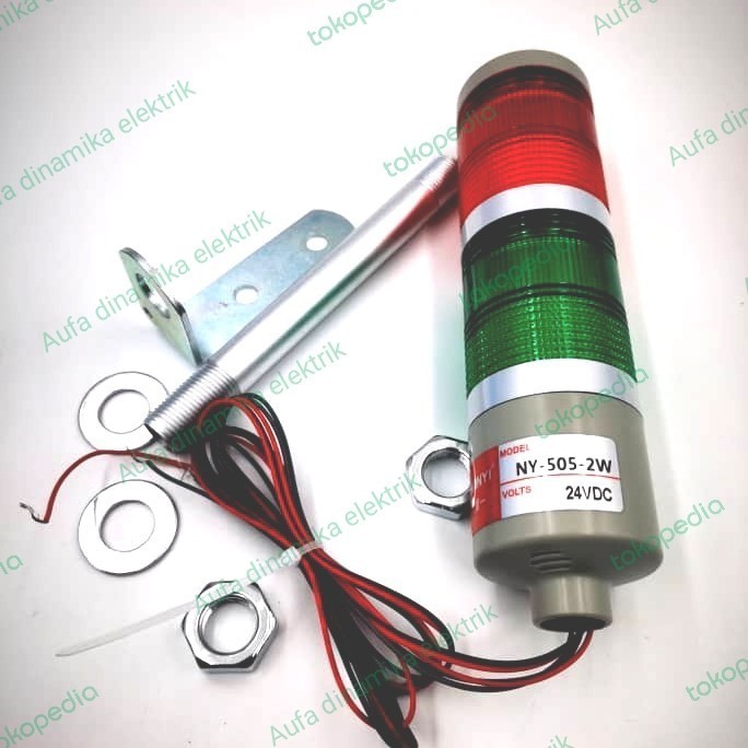 Jual Tower Light Led Buzzer 2,3 Warna 24Vdc 220Vac | Shopee Indonesia