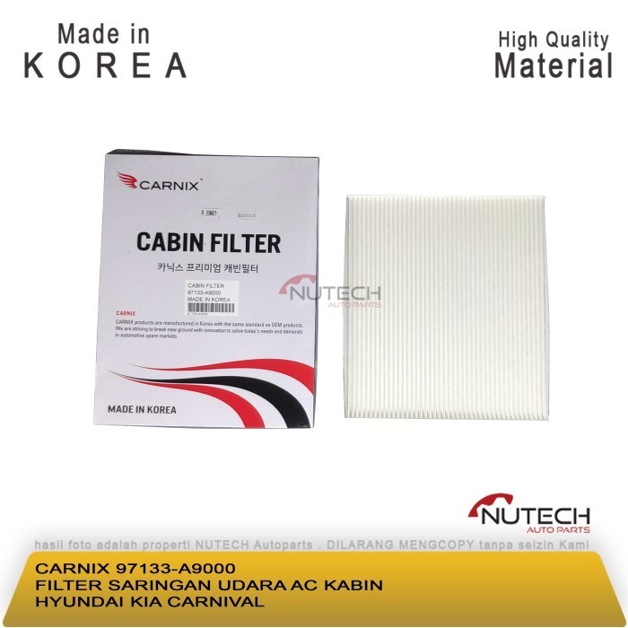 Jual FILTER UDARA AC KABIN HYUNDAI SANTA FE DM KIA SORENTO GRAND SEDONA ...
