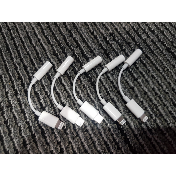 Jual Conector lighting to 3.5mm adaptor 100% original | Shopee Indonesia