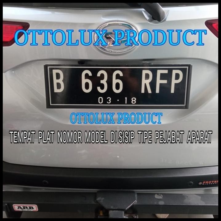 Jual PTR TATAKAN / DUDUKAN PLAT NOMOR MOBIL. MODEL SISIP. TIPE TNI ...