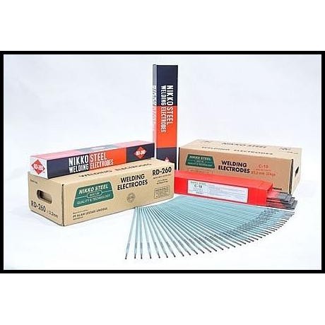 Jual KAWAT LAS NIKKO STEEL RD 260 2MM 2,6MM / KAWAT LAS LISTRIK | Shopee Indonesia