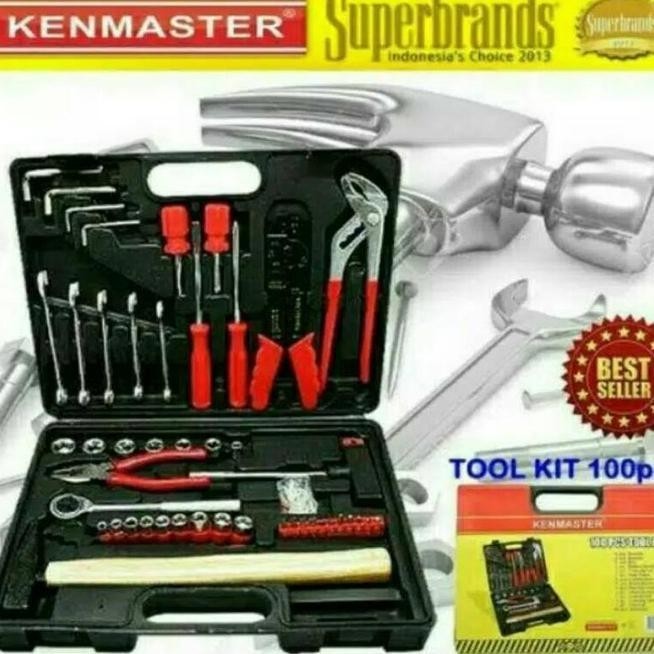 Jual Ready Promo Toolkit Kenmaster / Tool Kit Kenmaster / Alat Pertukangan | Shopee Indonesia