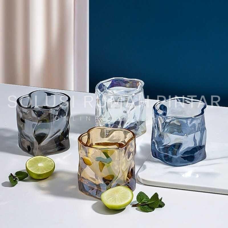 Jual Gelas Whisky Japanese Yamazaki Style Rock Glass 190ml - One Two Cups Gelas Kaca Kristal ...