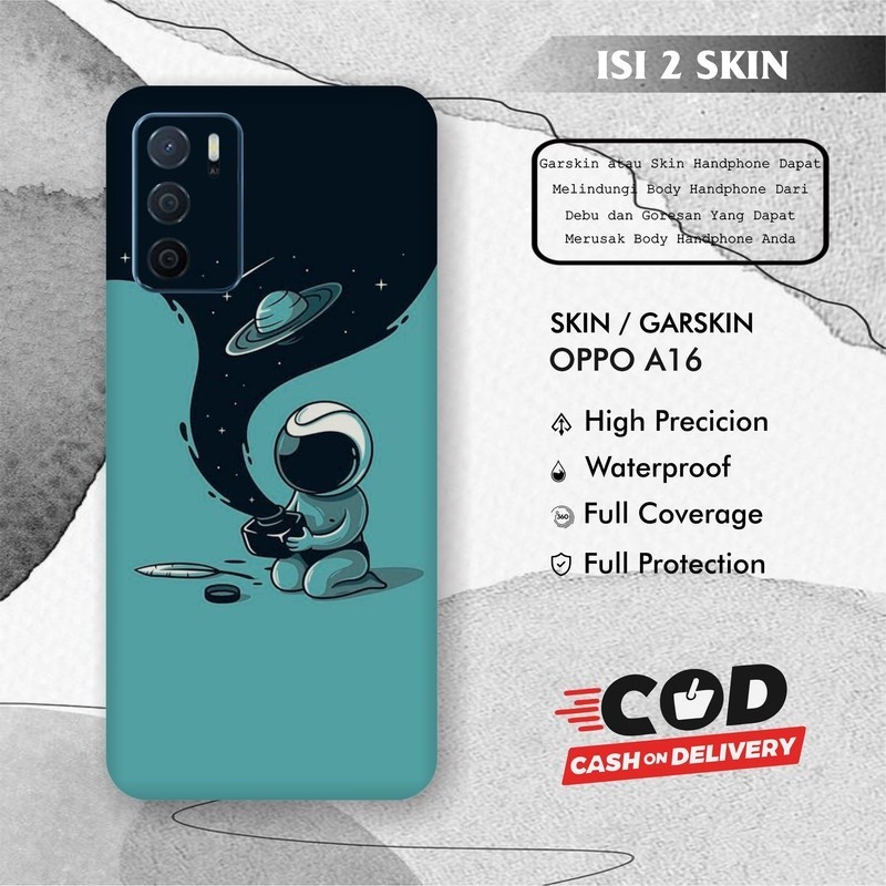 Jual GARSKIN HP/ SKIN HANDPHONE OPPO A16 CUSTOM | Shopee Indonesia