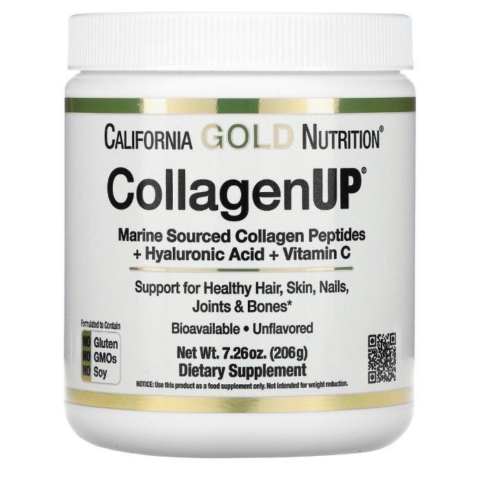 Jual California Gold Collagen Up, Unflavored, Collagen Drink, 206 Gram ...