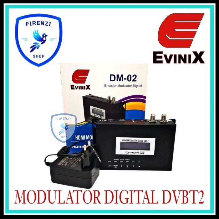 Jual ENCODER MODULATOR DIGITAL DVB T / MODULATOR RF DIGITAL EVINIX | Shopee Indonesia