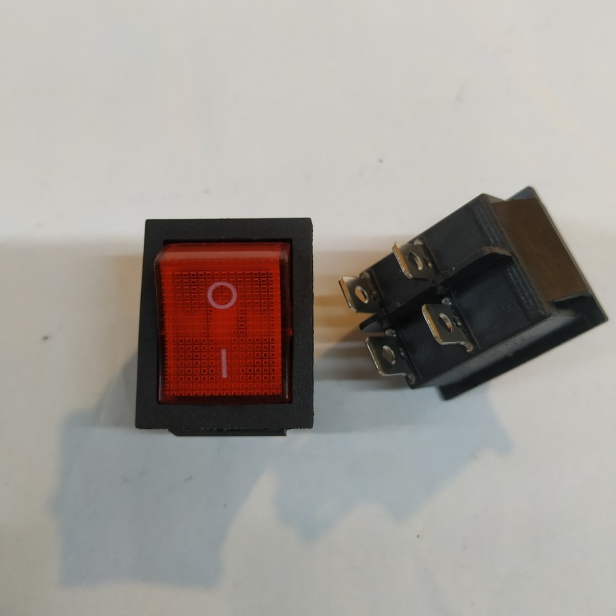 Jual Switch Besar Lampu On Off 4pin / Saklar power switch on off 4pin ...