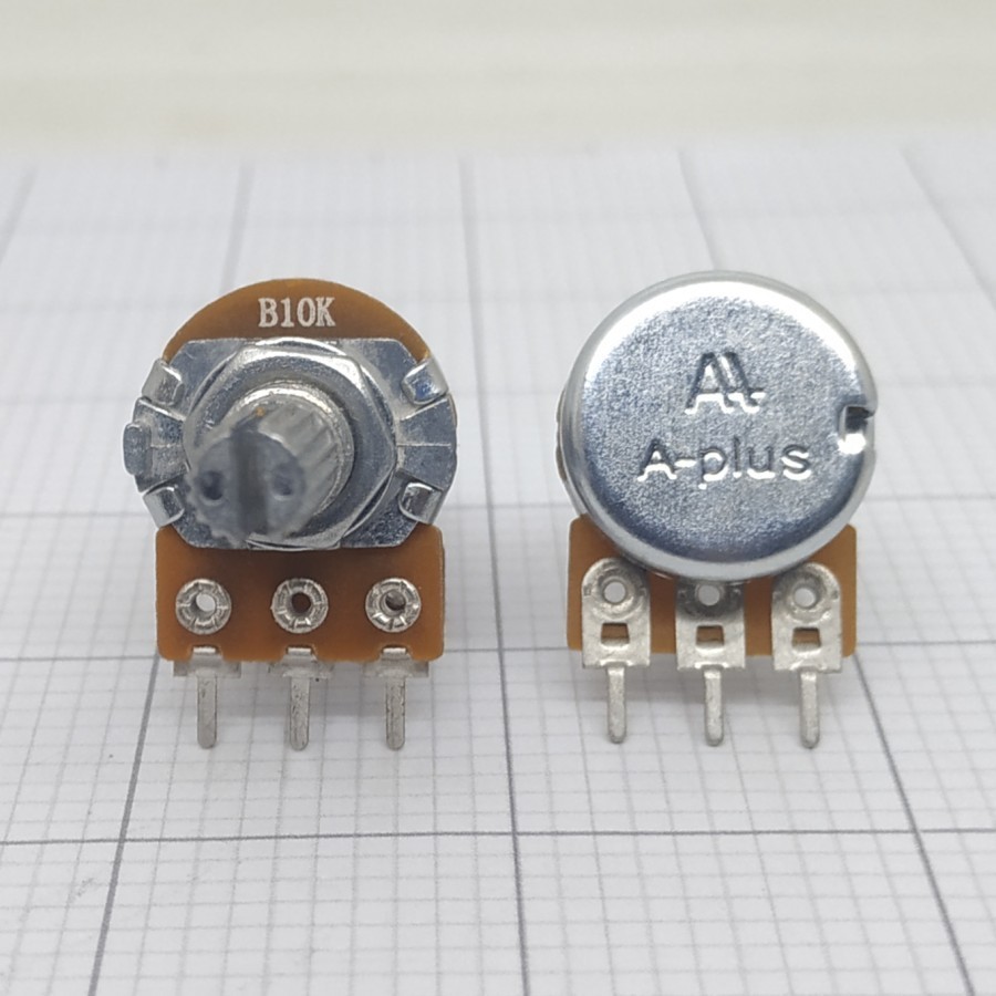 Jual Potensio B10k / B-10K / B 10K Mono Alpha A-plus 3 PIN harga utk ...