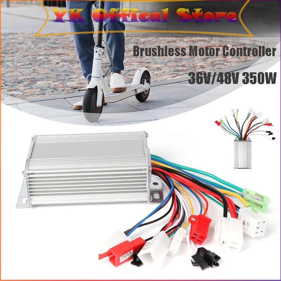 Jual 36V/48V 350W Kontroler Sepeda Listrik Motor Controller Brushless ...