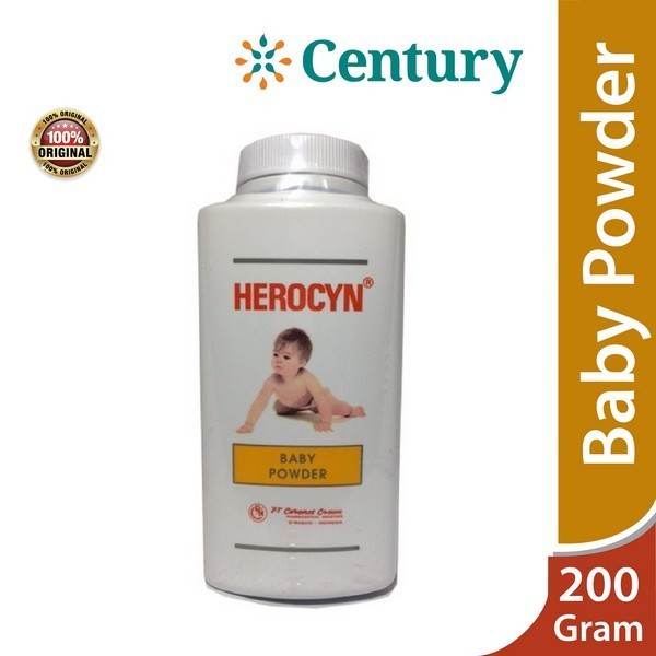 Jual HEROCYN BABY POWDER 200GR / BEDAK BAYI / BAYI BIANG KERINGAT ...