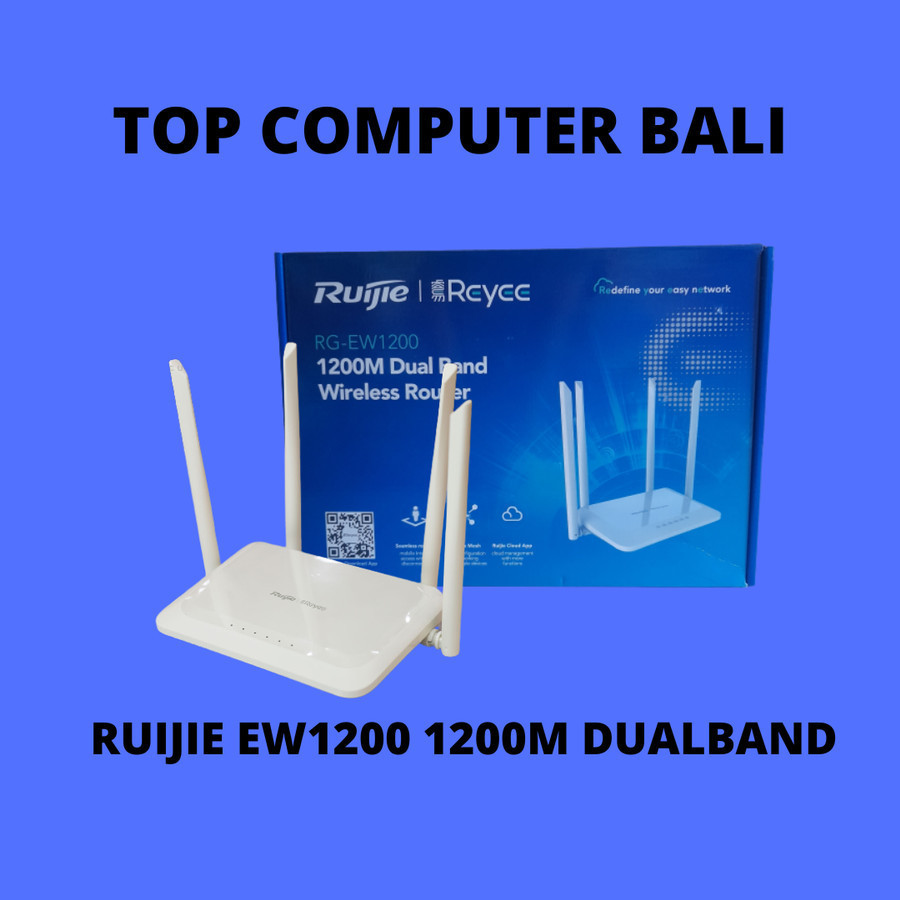 Jual Ruijie Reyee RG EW1200 1200M Dual Band Wireless Router | Shopee ...