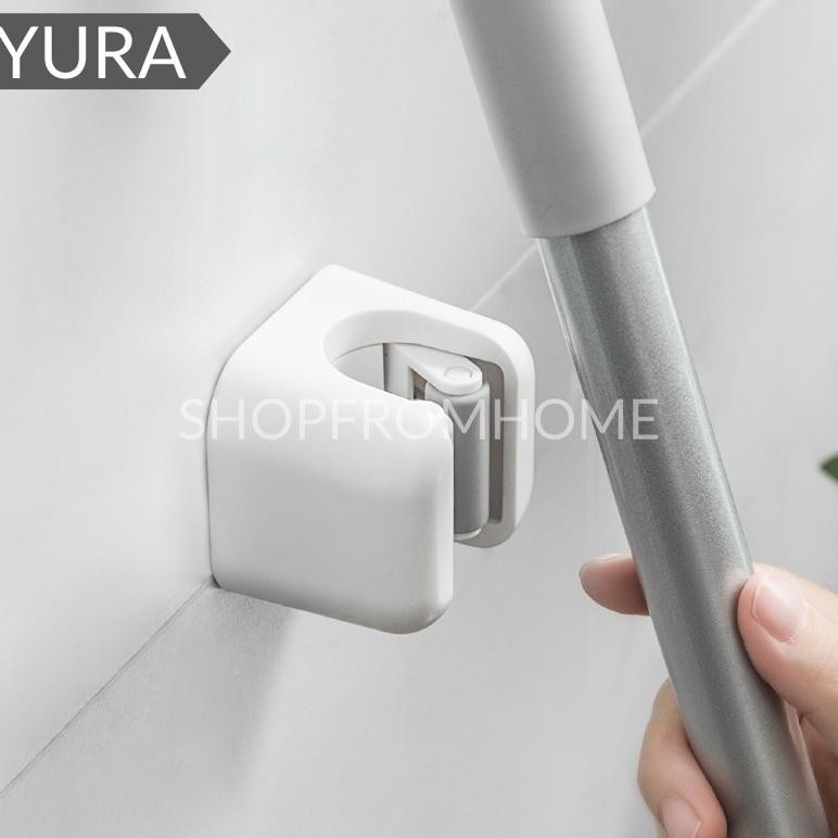 Jual Ed-76 Yura 1Pcs Mop Broom Gripper Holder Penjepit Pengait Gagang ...