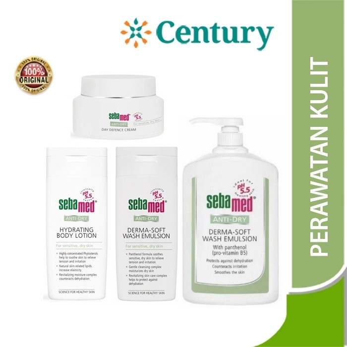 Jual Sebamed Anti Dry Hydrating body lotion 200 ml/Day Defence Cream ...