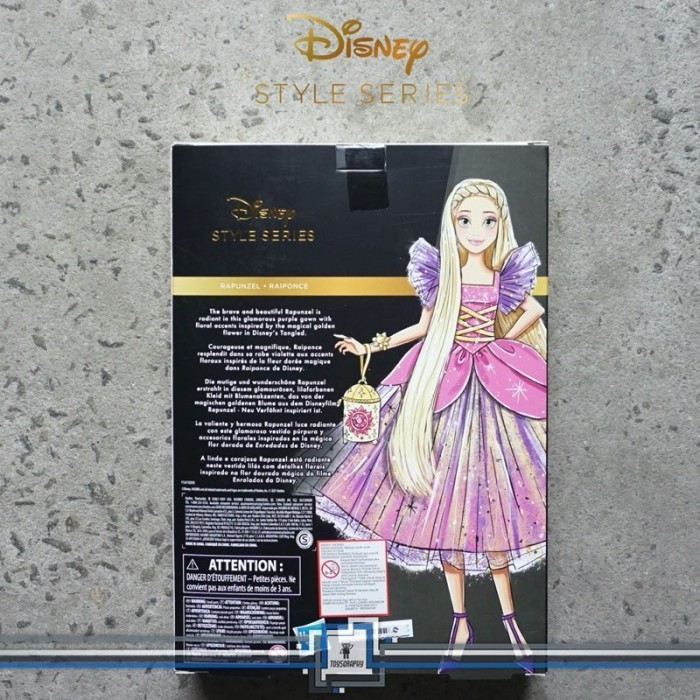Jual disney princess style series rapunzel fashion doll premium not ...