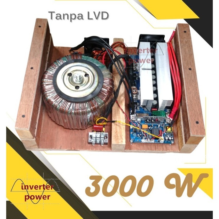 Jual Inverter LF Lengkap Trafo Travo 3000w egs002 psw 3000 w | Shopee ...